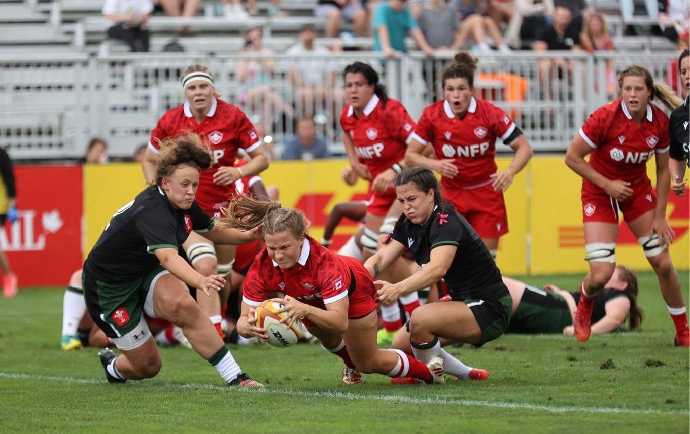 Canada prove too strong for Wales Canada prove too strong for Wales